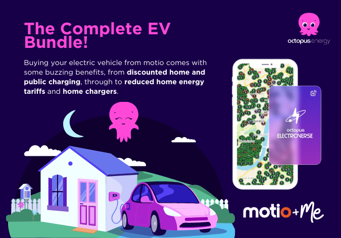 Motio & Octopus Energy: The Ultimate Home Charging Solution.